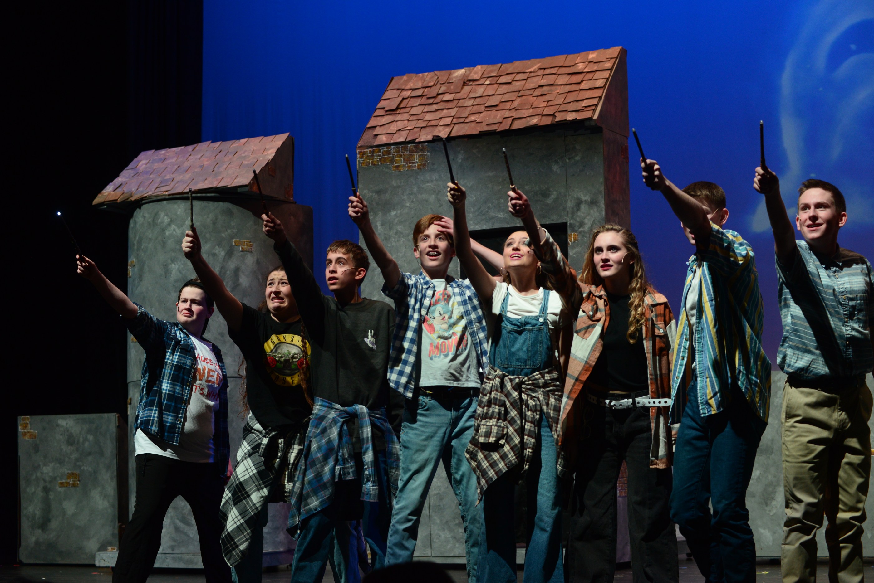 “Puffs” Cast Photos – Lake Mountain Warrior Drama
